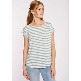 Haily's Haily&rsquo;s Damen HaILY&rsquo;S Kurzarmshirt &raquo;SS V TP Em44ma&laquo; gr&uuml;n XS (34)