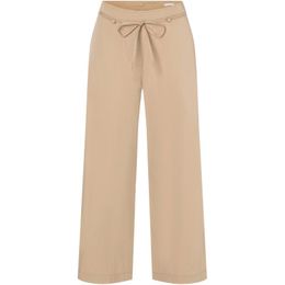 MAC 7/8-Hose »CHIARA BELT cropped« Wide Fit, mit geradem, weitem Bein desert 42 - N-Gr N-Gr 42 Jump-in Hose von MAC