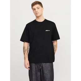 Jack & Jones Jack & Jones Damen T-Shirt &raquo;JORISLINGTON TYPE TEE SS CREW NECK SN&laquo; schwarz M