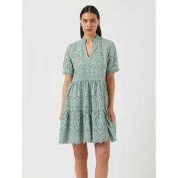 Y.A.S Blusenkleid »YASHOLI SS DRESS S. NOOS« Sommerkleid Iceberg Green S (36) - N-Gr N-Gr S (36) Reine Baumwolle sorgt für angenehmen Tragekomfort...