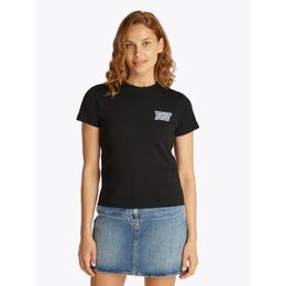 Tommy Jeans T-Shirt &raquo;TJW REG TJ BUBBLE TEE&laquo; mit Logodruck Black XL (42) XL (42) T-Shirt von Tommy Jeans