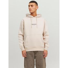 Jack & Jones JACK & JONES Kapuzensweatshirt »JORVESTERBRO SWEAT HOOD NOOS« moonbeam S S Sweater von Jack & Jones