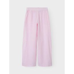 name it Schlupfhose »NKNJELA für Mädchen und Jungen mit weitem Bein und Gummizug« gestreift, casual, relaxed fit, Baumwolle, ohne Kragen Corsage...