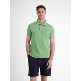 Lerros Poloshirt mit Logo Stickerei sage green S S Polo Shirt von Lerros