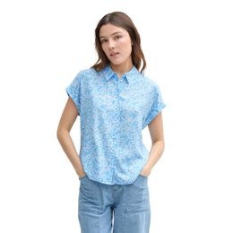 Tom Tailor Denim Shirtbluse mit weiten Ärmeln small flower print XS (34) XS (34) Bluse von Tom Tailor Denim