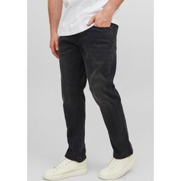 Jack & Jones PlusSize JACK & JONES PLUSSIZE Slim-fit-Jeans »JJIGLENN JJORIGINAL MF 071 NOOS PLS« Black Denim 42 - Länge 34 Länge 34 42 Slim-fit-Jeans betont Beine und...