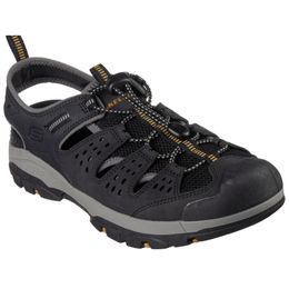 Skechers Sandale »TRESMEN-MENARD«, Sommerschuh, Klettschuh, Outdoorsandale, mit LuxeFoam-Innensohle schwarz 45 45 Mit praktischer Schnellschnürung