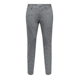 Only & Sons ONLY & SONS Chinohose »ONSMARK SLIM CHECK 020919 PANT NOOS« Ultimate Grey 32 - Länge 30 Länge 30 32 Stylische Chino Hose von Only & Sons