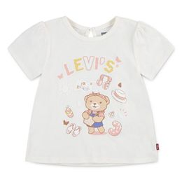 Levi's® kids LEVI'S KIDS T-Shirt »LVG LIV SS SMOCKED SLV TEE« GARDENIA 24 (92) 24 (92) Bedrucktes T-Shirt von Levi's Kids