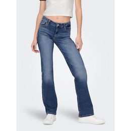 Only Damen Only Straight-Jeans &raquo;ONLALICIA REG STRT DNM DOT879&laquo; blau 26, L&auml;nge 34