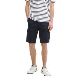 Tom Tailor Cargoshorts Sommerhose mit Stretch navy triangle print 29 - N-Gr N-Gr 29 Cargo Shorts von Tom Tailor