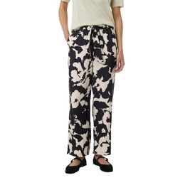 comma, COMMA Relaxhose mit All-Over Print BLUE BEIGE 44 - N-Gr N-Gr 44 Hose von COMMA