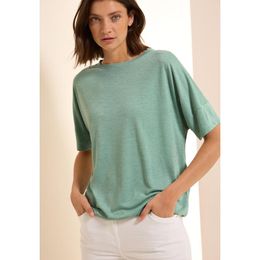 Cecil T-Shirt mit Dekosteinen matcha green L (42) L (42) T-Shirt f&uuml;r Damen von Cecil