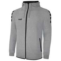 CAPELLI SPORT Sweatjacke light heather grey/black L L Kapuzenjacke von Capelli Sport