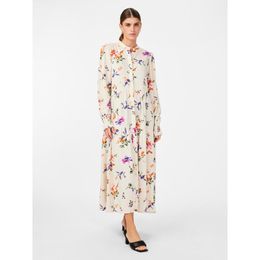 Y.A.S Druckkleid »YASASINA LS LONG SHIRT DRESS S. NOOS« Sommerkleid Whitecap Gray AOP:BOTANICA PRINT 38 - N-Gr N-Gr 38 Aus reiner Viskose: bietet...