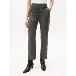 Tommy Hilfiger Damen Webhose &raquo;PINSTRIPE SLIM STRAIGHT PANT&laquo; mit Nadelstreifen 44, N-Gr