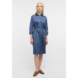 Eterna Blusenkleid »LOOSE FIT« indigo 36 - Normalgrößen Normalgrößen 36 Hemd-Kragen