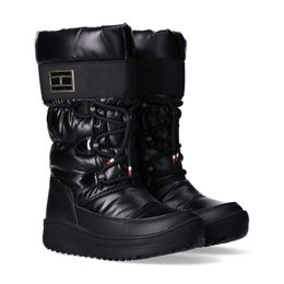 Tommy Hilfiger Winterboots Snowboots, Boots mit Schn&uuml;rung schwarz 30 30 Snowboots von Tommy Hilfiger mit schimmernden Details