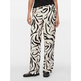 Vila Schlupfhose »VICLO HW LOOSE PANTS - NOOS« Sommerhose Birch AOP:MARBLE SWIRL 36 - N-Gr N-Gr 36 Hose von Vila