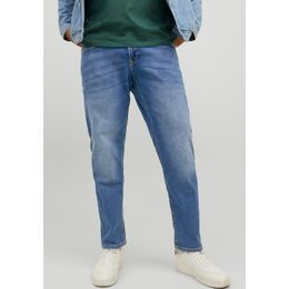 Jack & Jones PlusSize JACK & JONES PLUSSIZE Slim-fit-Jeans »JJIGLENN JJORIGINAL MF 071 NOOS PLS« blue Denim 46 - Länge 32 Länge 32 46 Slim-fit-Jeans betont Beine und...