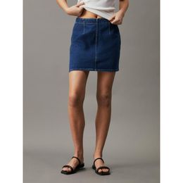 Calvin Klein Jeans A-Linien-Rock »MR A LINE DARTED MINI SKIRT« mit Logomarkenlabel Denim Medium 27 27 Rock von Calvin Klein Jeans Womanswear