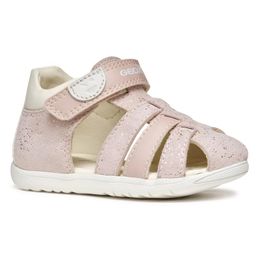 Geox Lauflernschuh »B SANDAL MACCHIA GIR«, Glitzerschuh, Festtagsschuh, Sandale mit Glitzer rosa 21 21 Glitzer Sandale für Laufanfänger mit...