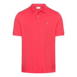 Gant Poloshirt »REG EMB ARCHIVE SHIELD POLO« Mit Schlitzen an der Seite WATERMELON RED 5XL 5XL Klassisches Poloshirt von Gant