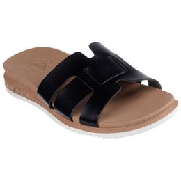 Skechers Pantolette »DESERT KISS LOW-PEAK LOOK«, Flats, Sandale mit Fußbett schwarz 35 35 Bequeme Skechers Pantolette mit kleinem Keilabsatz