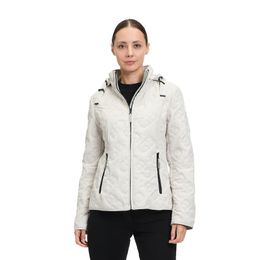 Gil Bret Damen Outdoorjacke mit Kapuze mit Kapuze wei&szlig; 46