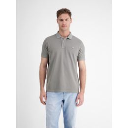 Lerros Poloshirt mit Logo Stickerei basalt grey M M Polo Shirt von Lerros
