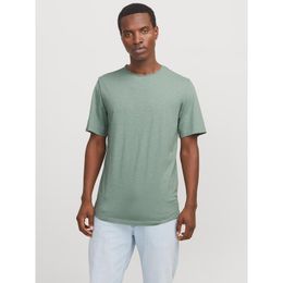 Jack & Jones JACK & JONES Rundhalsshirt »JJEBASHER TEE O-NECK SS NOOS« mit Rundhalsausschnitt Iceberg Green S S T-Shirt von Jack & Jones