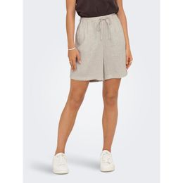Only Shorts »ONLSIESTA MW PULL-UP LIN BL SHORTS NOOS« loose fit, Jersey, Viskosemischung, elastischer Bund, unifarben Moonbeam M (38) - N-Gr N-Gr M...