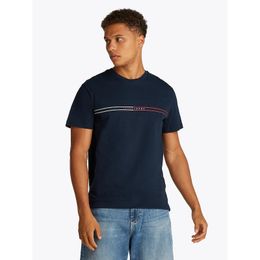 Tommy Jeans Kurzarmshirt &raquo;TJM SLIM ENTRY GRAPHIC TEE EXT&laquo; Mit Rundhalsausschnitt Dark Night Navy 3XL 3XL Klassisches T-Shirt von Tommy Jeans