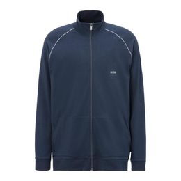 BOSS Sweatjacke mit Logostickerei dunkelblau 4XL 4XL Sweatjacke von BOSS