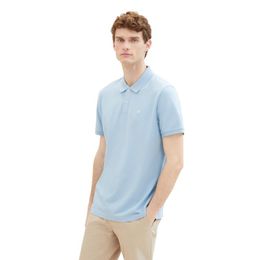 Tom Tailor Poloshirt mit farblich hervorgehobener Knopfleiste washed out middle blue L L Poloshirt von Tom Tailor DENIM