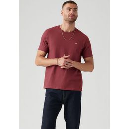 Levi's LEVI'S T-Shirt &raquo;ORIGINAL HM TEE&laquo; mit Logo Print red mahogany S S T-Shirt von Levi's