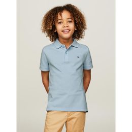 Tommy Hilfiger Poloshirt »FLAG POLO SS« mit Logostickerei breezy blue 6 (116) 6 (116) Poloshirt von Tommy Hilfiger