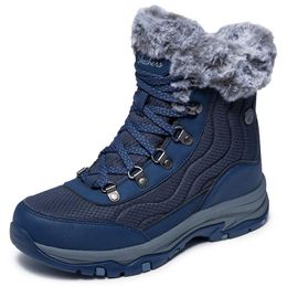 Skechers Winterboots »TREGO-STORMIE« Snowboots, Schnürstiefel mit rutschhemmender Laufsohle navy 39 39 Skechers Winterboots in sportiver Form mit...