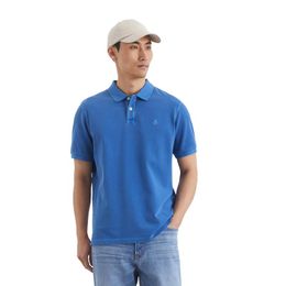 Marc O'Polo MARC O'POLO Poloshirt MOP casual men POLOshirt, aus Pique venom blue XXL XXL Poloshirt mit Kurzarm: ideal für sportliche Aktivitäten und Freizeit