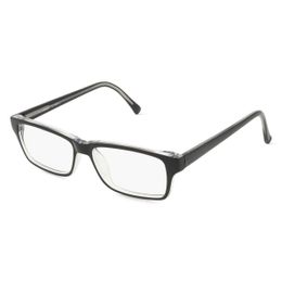 Fielmann MC 608 CL Brille Herren | Fassung: Vollrand, Quadratisch, Schwarz Kristall