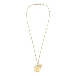 Elli Kette Damen Gr&ouml;&szlig;e 45 gold