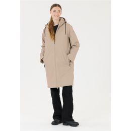WEATHER REPORT Damen Outdoorjacke "Heaten"beige, Gr. 36, unifarben, 100% Polyester, Jacken, mit wasserabweisender Eigenschaft