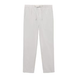 Mango Man Pleat-Front Pants 'Lunar' male Grey size 46