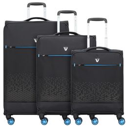 Roncato Suitcase Set male Black size One Size