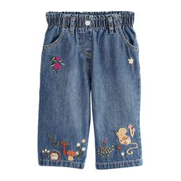 next Jeans girl Blue size 3-6 mths