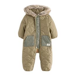 next Funktionsanzug Jungen Gr&ouml;&szlig;e 116 beigemeliert / khaki / oliv