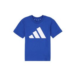 adidas Sportswear Funktionsshirt Jungen Größe 116 blau / weiß