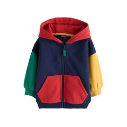 next Sweatjacke Jungen Größe 98 royalblau / gelb / grün / rot