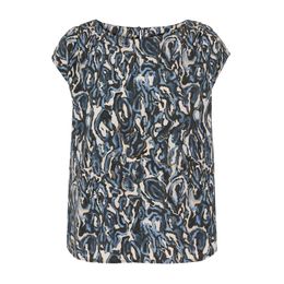 TATUUM Bluse 'Raela 1' Damen Gr&ouml;&szlig;e S hellbeige / navy / opal