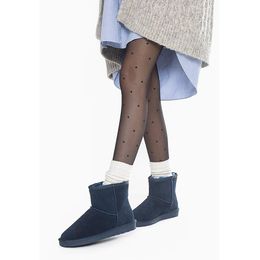 Gooce Leder-Winterboots "Thimble" in Dunkelblau - 54% | Größe 40 | Damen-stiefel